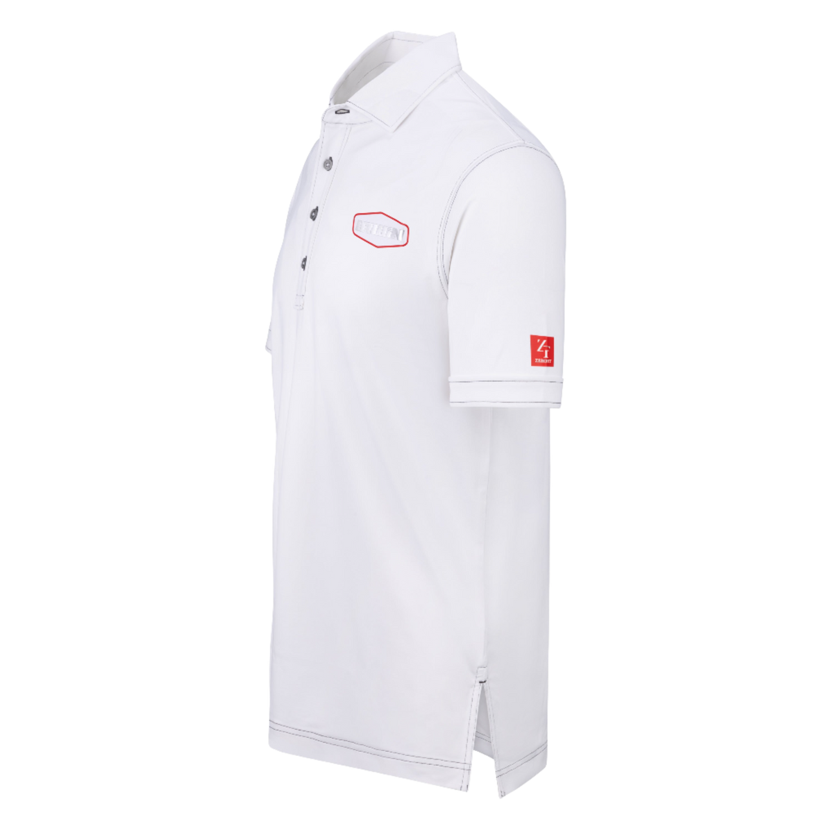 Zerofit Glenn Irwin North West Polo Shirt - White. – Zerofit UK